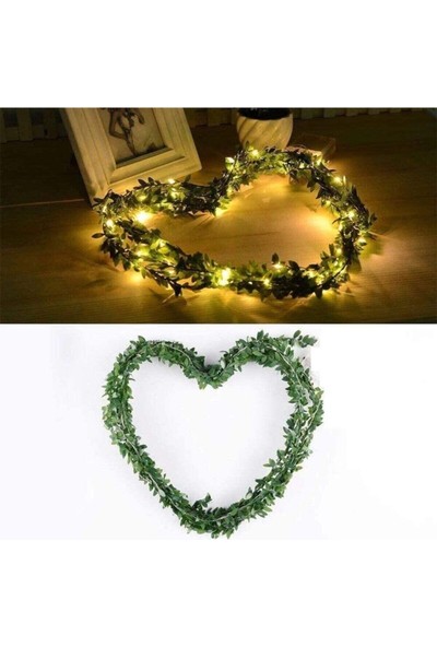 Hayal Dekoratif Yapay Yapraklı Peri LED 3 Metre Sarmaşık Ledli