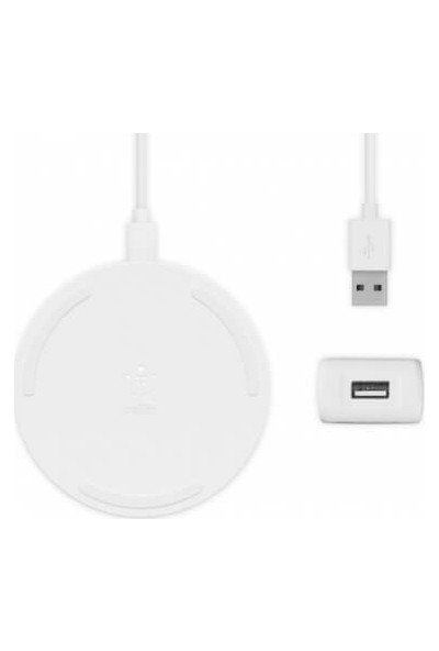 Belkin Boost Up Qi Kablosuz Şarj Ünitesi Duvar Şarjı + Kablo – Beyaz Belkin Boost Up Qi Kablosuz Şarj Ünitesi Duvar Şarjı + Kablo – Beyaz