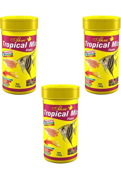 Sera Ahm Tropical Mix Flake 100 ml - 3 Adet