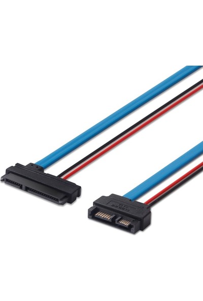 Alfais 4791 Slim Sata 7+6 To 7+15 Pin Sata DVD Çevirici Dönüştürücü Adaptör Kablosu Alfais 4791 Slim Sata 7+6 To 7+15 Pin Sata DVD Çevirici Dönüştürücü Adaptör Kablosu