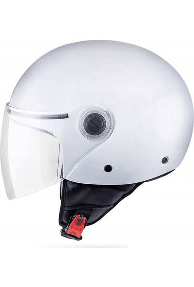 MT Yarım Kask mt Kask Jet Street Parlak Beyaz