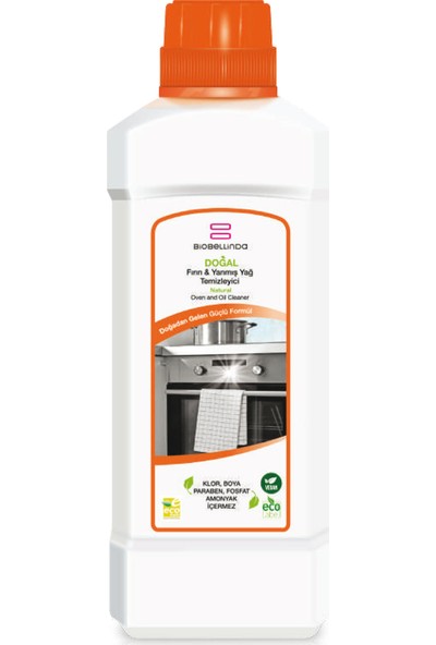 BioBellinda Fırın Ve Yanmış Yağ Temizleyici 1000 ml BioBellinda Fırın Ve Yanmış Yağ Temizleyici 1000 ml