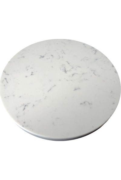Peramarble Kırılmaz White Quartz Mermer Sunum Tepsisi Peramarble Kırılmaz White Quartz Mermer Sunum Tepsisi