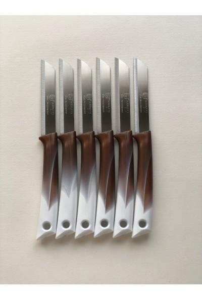 Solingen Meyve Sebze Bıçağı Kahve Beyaz Solingen Meyve Sebze Bıçağı Kahve Beyaz