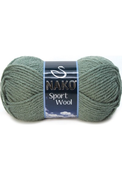 Nako Sport Wool 1631 Koyu Çağla Nako Sport Wool 1631 Koyu Çağla