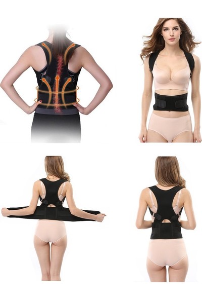 Doğum Sonrası Korse Dik Durma Manyetik Korse (Kamburluk Önleyici)