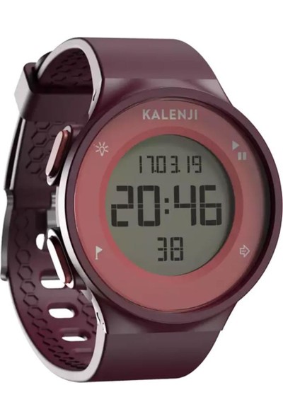 Kalenji W500 Kronometreli Su Geçirmez Koşu Saati Kol Saati Bordo Kalenji W500 Kronometreli Su Geçirmez Koşu Saati Kol Saati Bordo
