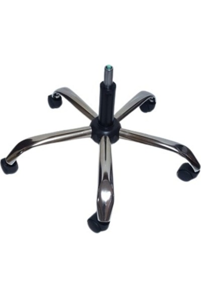 Full Reyon Metal Yıldız Ayak Ofis Koltuğu Ayağı+ 5 Adet Tekerlek + Amortisör Full Reyon Metal Yıldız Ayak Ofis Koltuğu Ayağı+ 5 Adet Tekerlek + Amortisör