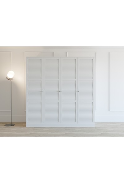 Hepsi Home Karma 4 Kapaklı Gardırop