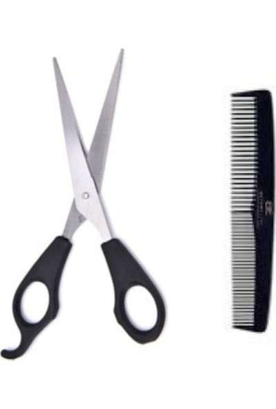 Yayke Berber Kesim Makası +Tarak