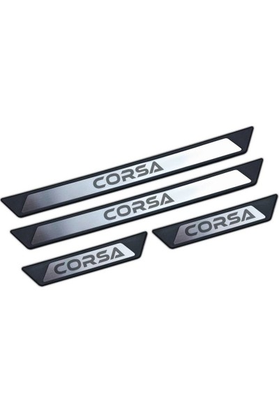 KromGaraj Opel Corsa D Krom Kapı Eşik Koruması 2006-2013 4 Parça KromGaraj Opel Corsa D Krom Kapı Eşik Koruması 2006-2013 4 Parça