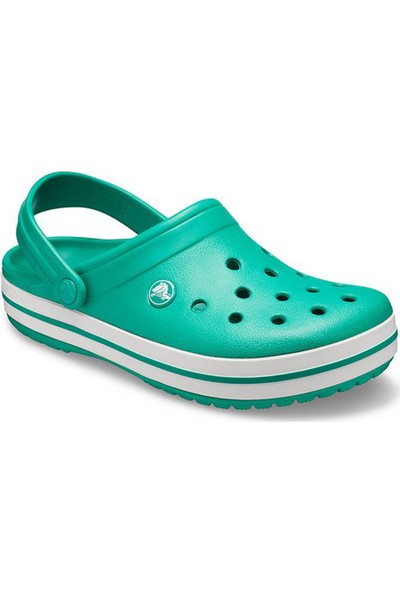 Crocs Crocband Yeşil-Beyaz Unisex Terlik