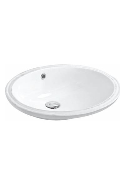 Güral Vit Hilton Tezgah Altı Lavabo Beyaz 43*55 Güral Vit Hilton Tezgah Altı Lavabo Beyaz 43*55