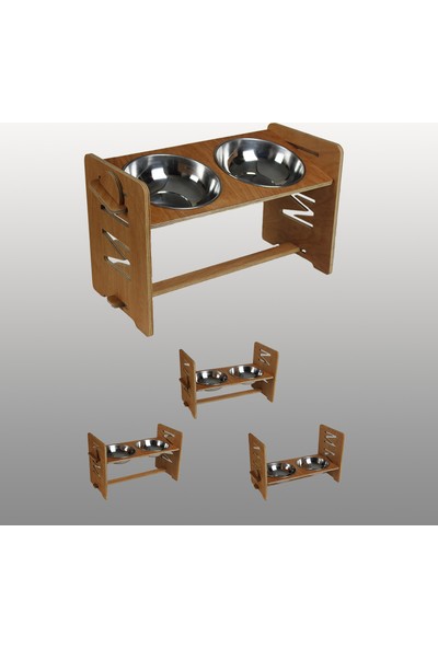 Zoziva M Dizayn Büyük / Orta / Küçük Irk Köpekler Için Ahşap Mama ve Su Kabı Zoziva M Dizayn Büyük / Orta / Küçük Irk Köpekler Için Ahşap Mama ve Su Kabı