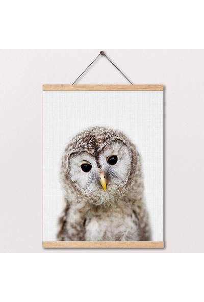 Dekor Loft Baykuş Pu Deri Çocuk Odası Duvar Tablosu AST-140 Dekor Loft Baykuş Pu Deri Çocuk Odası Duvar Tablosu AST-140