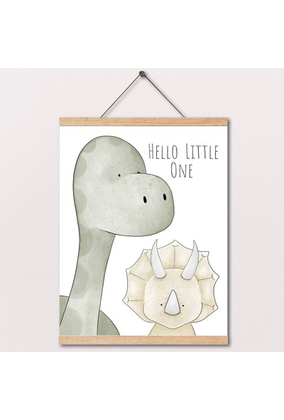 DekorLoft Dekor Loft Şirin Yeşil Dinazır Pu Deri Çocuk Odası Duvar Tablosu AST-204 DekorLoft Dekor Loft Şirin Yeşil Dinazır Pu Deri Çocuk Odası Duvar Tablosu AST-204