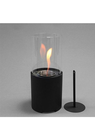 Beyaz Şömine Masaüstü Bioethanol Şömine