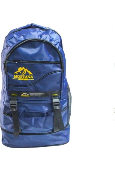 Montana Mavi Körüklü Dağcı Sırt Su Geçirmez Sırt Çantası