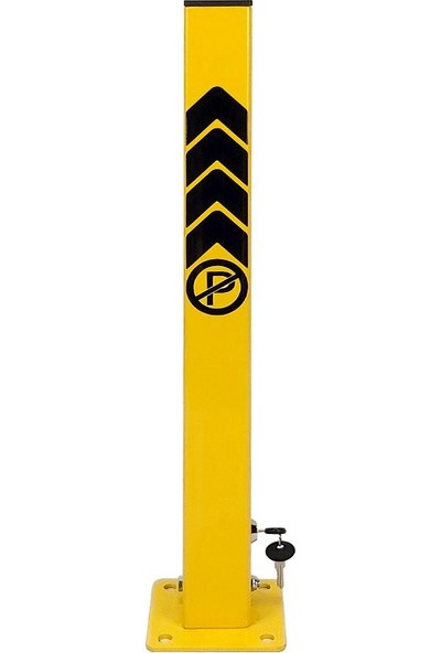İleri Trafik Kilitli Otopark Direği 60 Cm, Park Bariyeri, Dubası