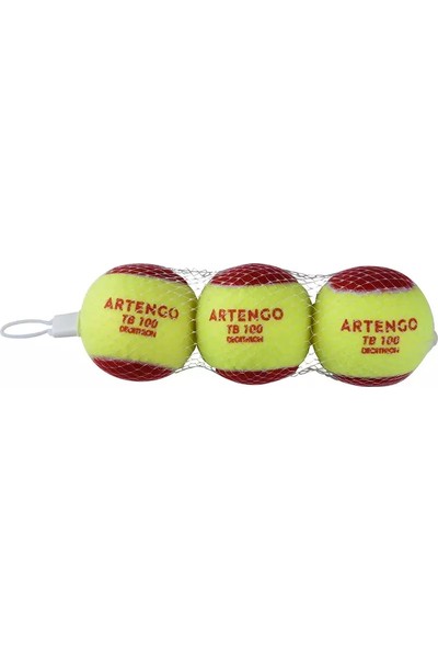 ARTENGO Kırmızı Üçlü TB100 Tenis Topu ARTENGO Kırmızı Üçlü TB100 Tenis Topu