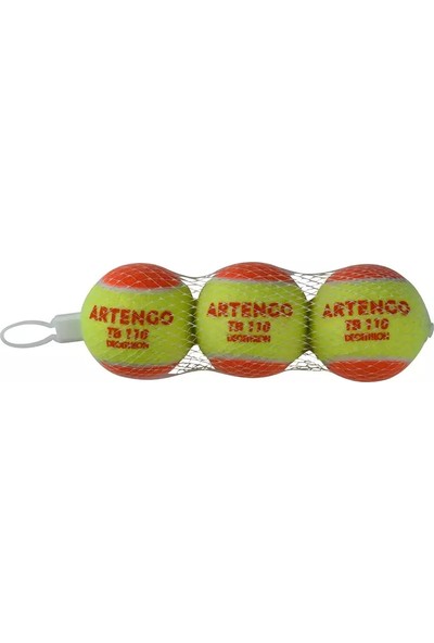 ARTENGO Turuncu Üçlü TB110 Tenis Topu ARTENGO Turuncu Üçlü TB110 Tenis Topu