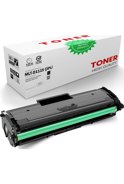 Nanoprint Whitebox MLT-D111S Çipli Muadil Toner /WB/M2020/M2070 Nanoprint Whitebox MLT-D111S Çipli Muadil Toner /WB/M2020/M2070