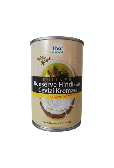 Thai Coco Hindistan Cevizi Kreması (Coconut Cream) 400 gr