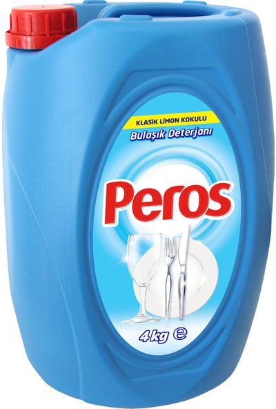 Peros Bulaşık Detarjanı Limon 4kg Peros Bulaşık Detarjanı Limon 4kg