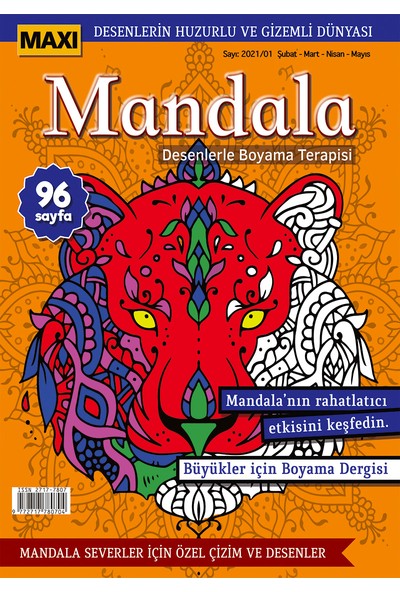 Maxi Mandala Desenlerle Boyama Terapisi - Bertan Kodamanoğlu Maxi Mandala Desenlerle Boyama Terapisi - Bertan Kodamanoğlu