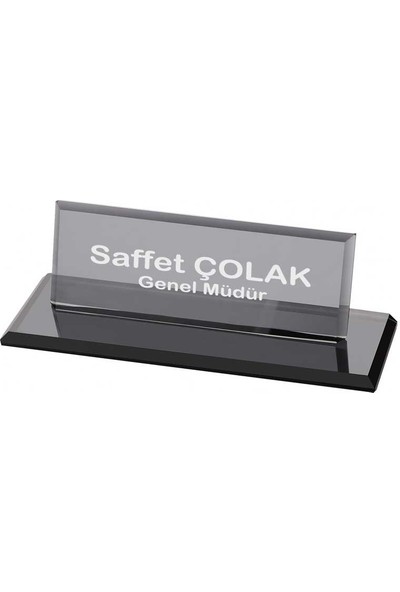 Kristal Kişiye Özel Kalemli Ofis Masa İsimliği KMI541 Kristal Kişiye Özel Kalemli Ofis Masa İsimliği KMI541