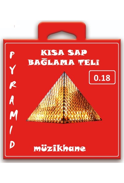 Müzikhane Pyramid Kısa Sap Bağlama Teli-Erdal Erzincan Tezene