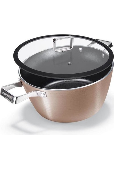 Moneta Rose Gold Diamant Derin Tencere 20 cm Moneta Rose Gold Diamant Derin Tencere 20 cm