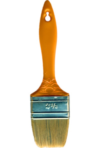 Güleryapımarket Plastik Saplı Kestirme Fırçası 2,5 Numara