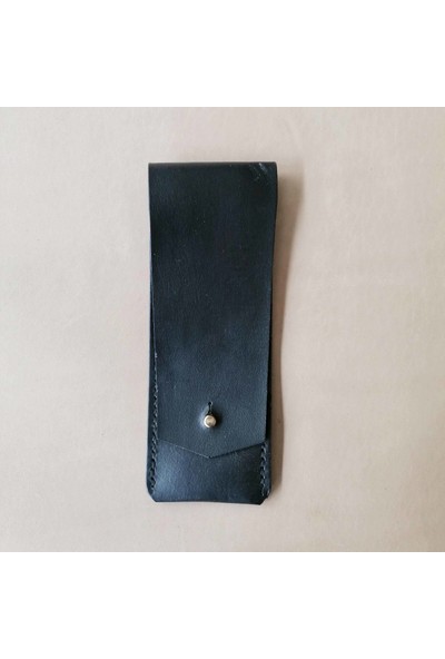 Zamaniscraft No.6k El Yapımı Hakiki Deri Kalem Kutusu