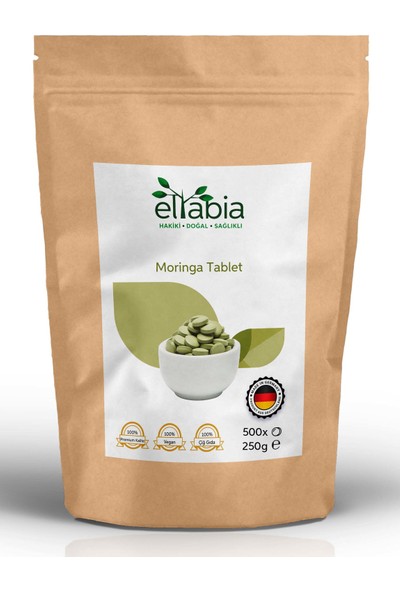 Moringa 500 Tablet - 250 gr Alman Premium Kalite Ürünü Moringa 500 Tablet - 250 gr Alman Premium Kalite Ürünü