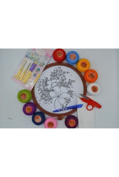 Haser E-Ticaret Punch (Panç) Nakış Seti,punch Iğnesi,punch Ipi,kasnak Haser E-Ticaret Punch (Panç) Nakış Seti,punch Iğnesi,punch Ipi,kasnak