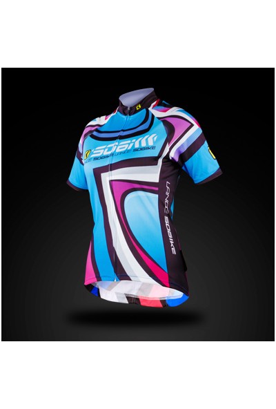 Sobike Ballad Bayan Kısa Kol Forma Mavi