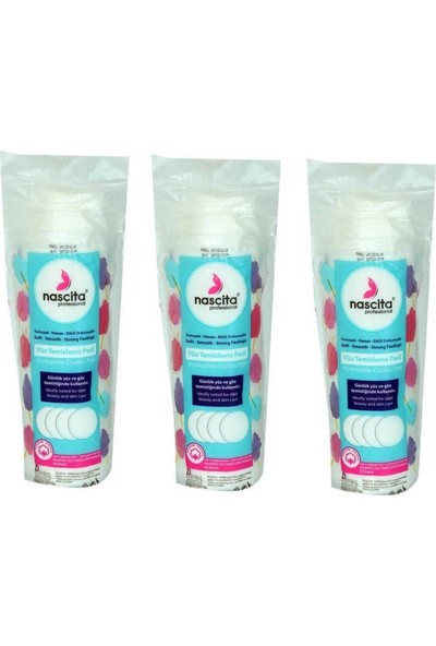 Nascita Yüz Temizleme Pedi 3 x 70LI Nascita Yüz Temizleme Pedi 3 x 70LI