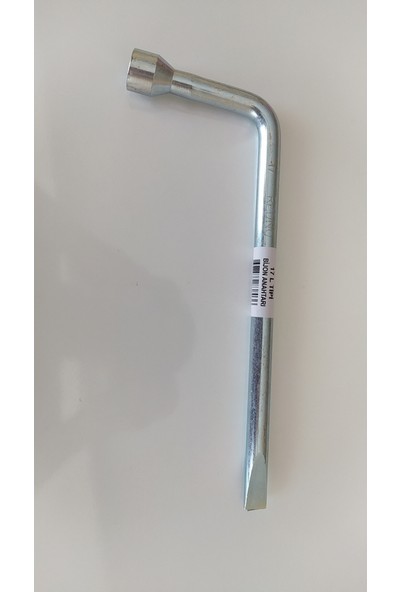 Redno Bijon Anahtarı L Tipi Pipo Tip 17 mm Numara Seçenekli 1.kalite Çelik Döküm Tornavida Uçlu Redno Bijon Anahtarı L Tipi Pipo Tip 17 mm Numara Seçenekli 1.kalite Çelik Döküm Tornavida Uçlu