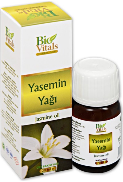 Bio Vitals Yasemin Yağı 20 ml Bio Vitals Yasemin Yağı 20 ml