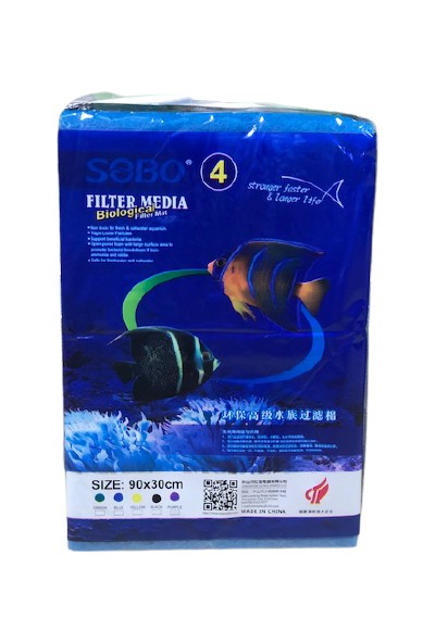 Sobo Akvaryum Filtresi Keçesi 90 x 30 x 4 Cm. Sobo Akvaryum Filtresi Keçesi 90 x 30 x 4 Cm.