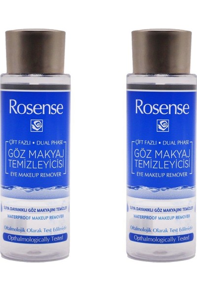 Rosense Göz Makyaj Temizleyici 120ML x 2 Adet Rosense Göz Makyaj Temizleyici 120ML x 2 Adet