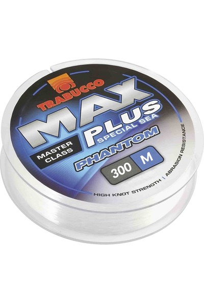 Trabucco Maxplus Phantom 300M Monofilament Misina Görünmez Şeffaf Kristal Trabucco Maxplus Phantom 300M Monofilament Misina Görünmez Şeffaf Kristal