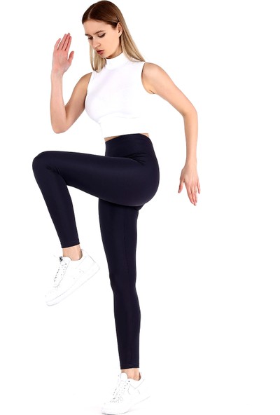 Merry Secrets Kadın Kemerli Yüksek Bel Toparlayıcı Mat Tayt