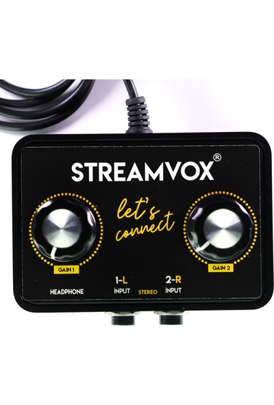 Streamvox St/1g Mobil Cihazlar Için Stereo Yayın Sinyal Kablosu