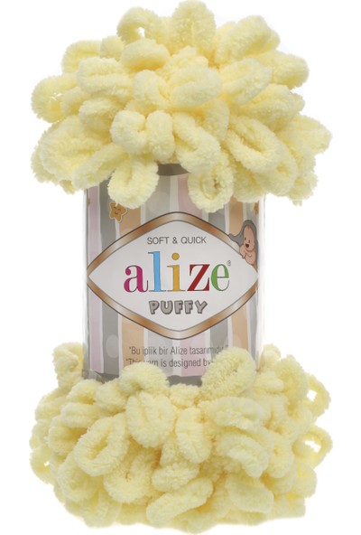 Alize Puffy 13 Açık Sarı Alize Puffy 13 Açık Sarı