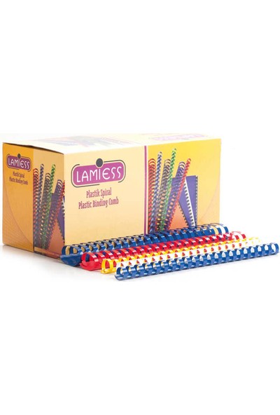 Lamiess Plastik Spiral 100'LÜ 18 mm Mavi Lamiess Plastik Spiral 100'LÜ 18 mm Mavi