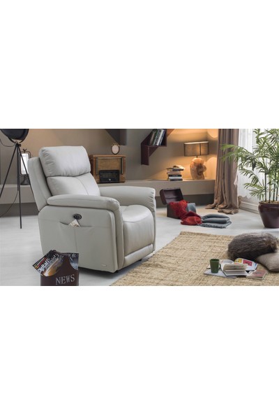 Bellona Letto USB Fonksiyonlu Tv Koltuğu Elektrikli Uzanmalı Bellona Letto USB Fonksiyonlu Tv Koltuğu Elektrikli Uzanmalı