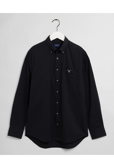 Gant Erkek Siyah Regular Fit Gömlek Gant Erkek Siyah Regular Fit Gömlek