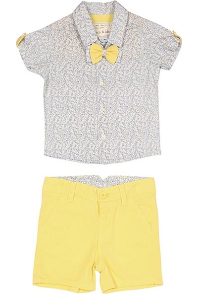 Nanica Nanıca-Erkek Bebek-Gömlek-Şort TAKIM-N120634